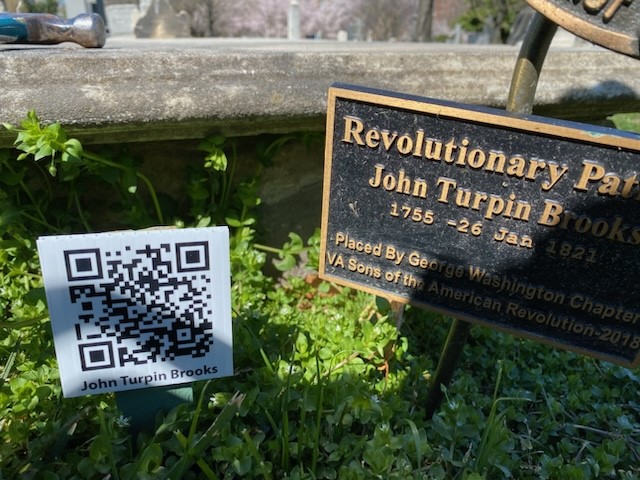 GWSAR Launches Test of QR Code Project for Revolutionary War Graves